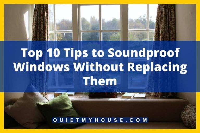 Top 10 Tips to Soundproof Windows Without Replacing Them